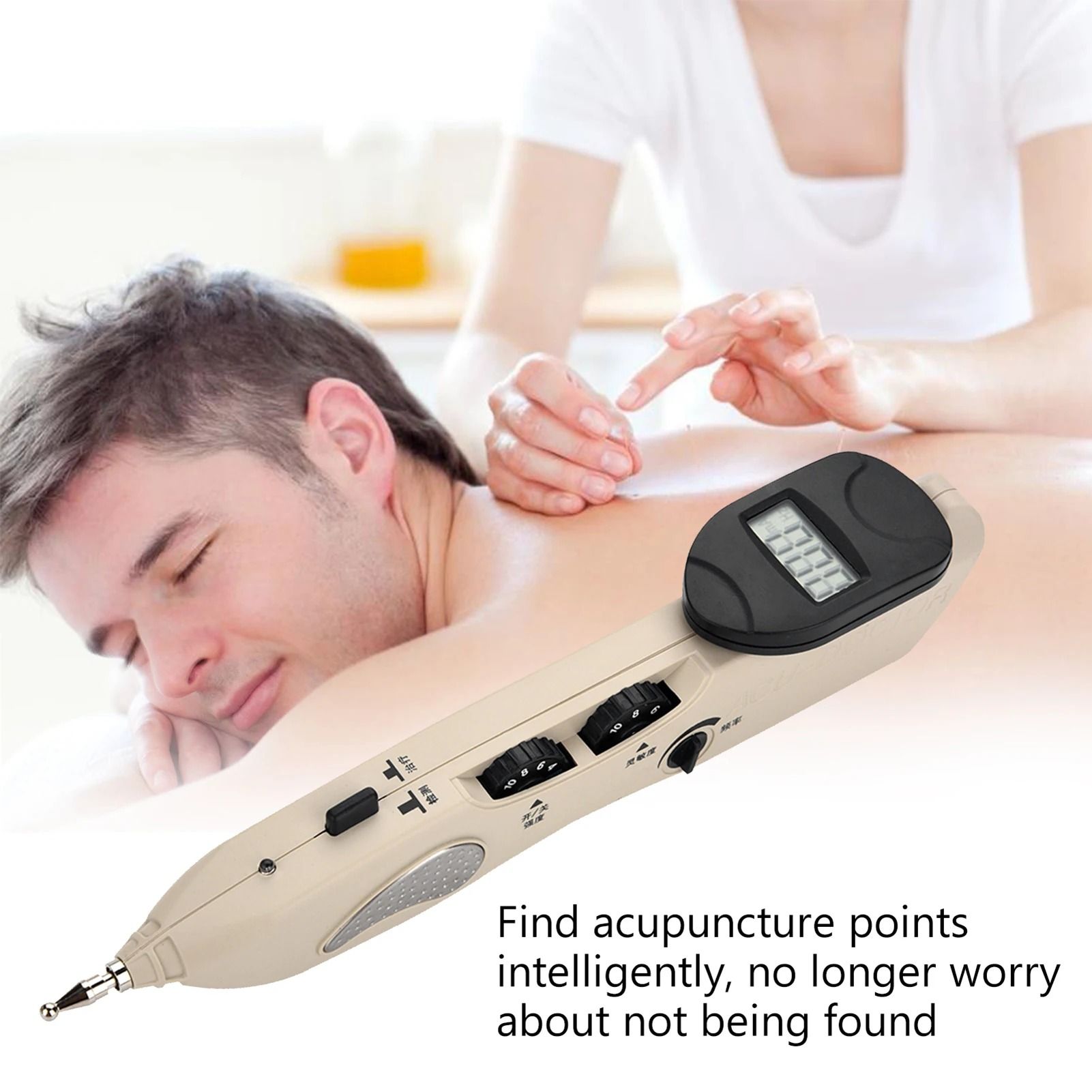 Electronic Acupuncture Pen with Tens Point Detector and Meri | Inspire ...
