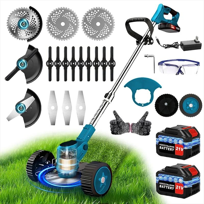 Cordless Riding Weed Trimmer Mower for Home Garden Use | Inspire Uplift