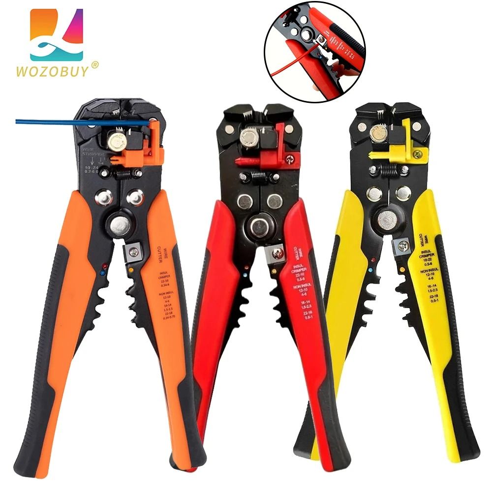 Automatic 5 in 1 Wire Stripper Cutter Crimping Multitool | Inspire Uplift
