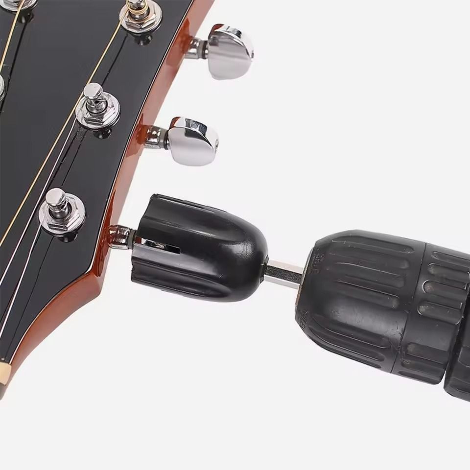 Guitar String Winder Head Electric Drill Tuning Peg Puller T | Inspire ...
