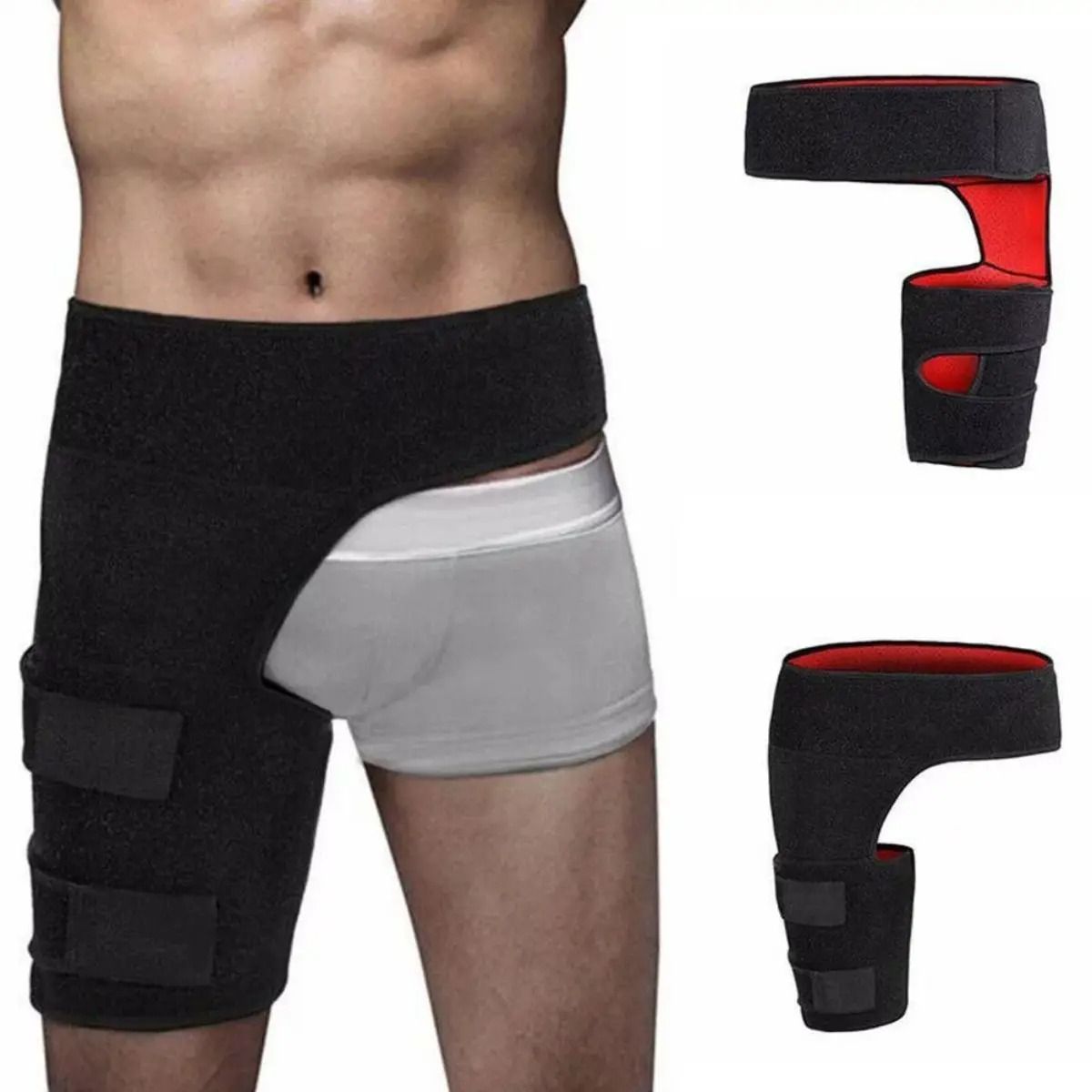 Hip Brace Thigh Compression Sleeve Hamstring and Groin Compr | Inspire ...