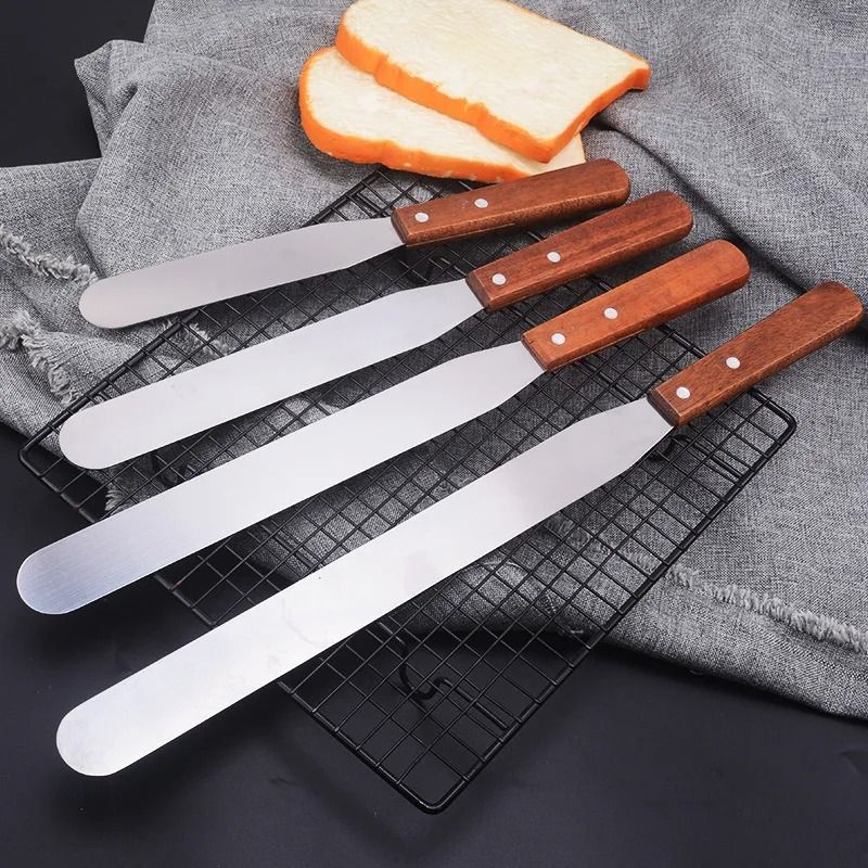 Long Stainless Steel Cake Cutting Knife 6-12 Inch DIY Baking | Inspire ...