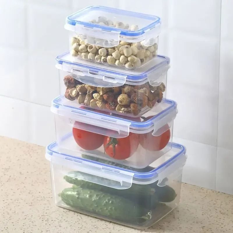 Sealed Rectangular Refrigerator Storage Box with Lid | Inspire Uplift