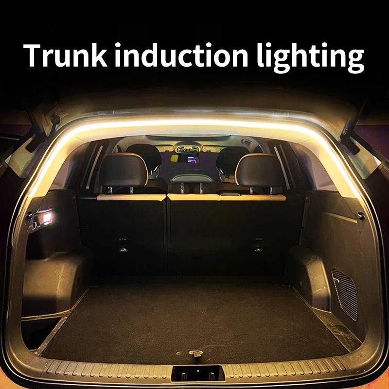 Car Trunk Automatic Sensing LED Light Strip for Bright Inter | Inspire ...