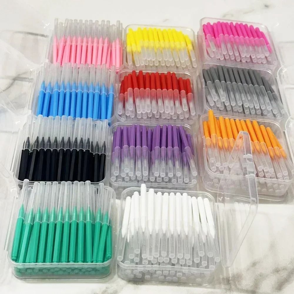 60 Pack Interdental Brushes Tooth Push Pull Oral Hygiene Too | Inspire ...