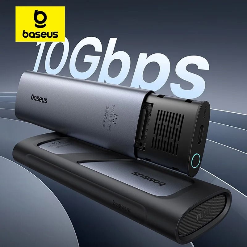 Baseus M2 SSD Enclosure Case 10Gbps Metal NVMe External Adap | Inspire ...