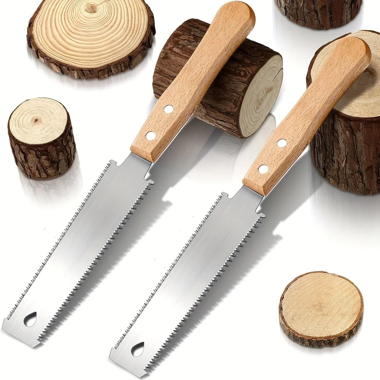 Hand Saw Double Sided Flexible Blade Flush Cutting Woodworki | Inspire ...