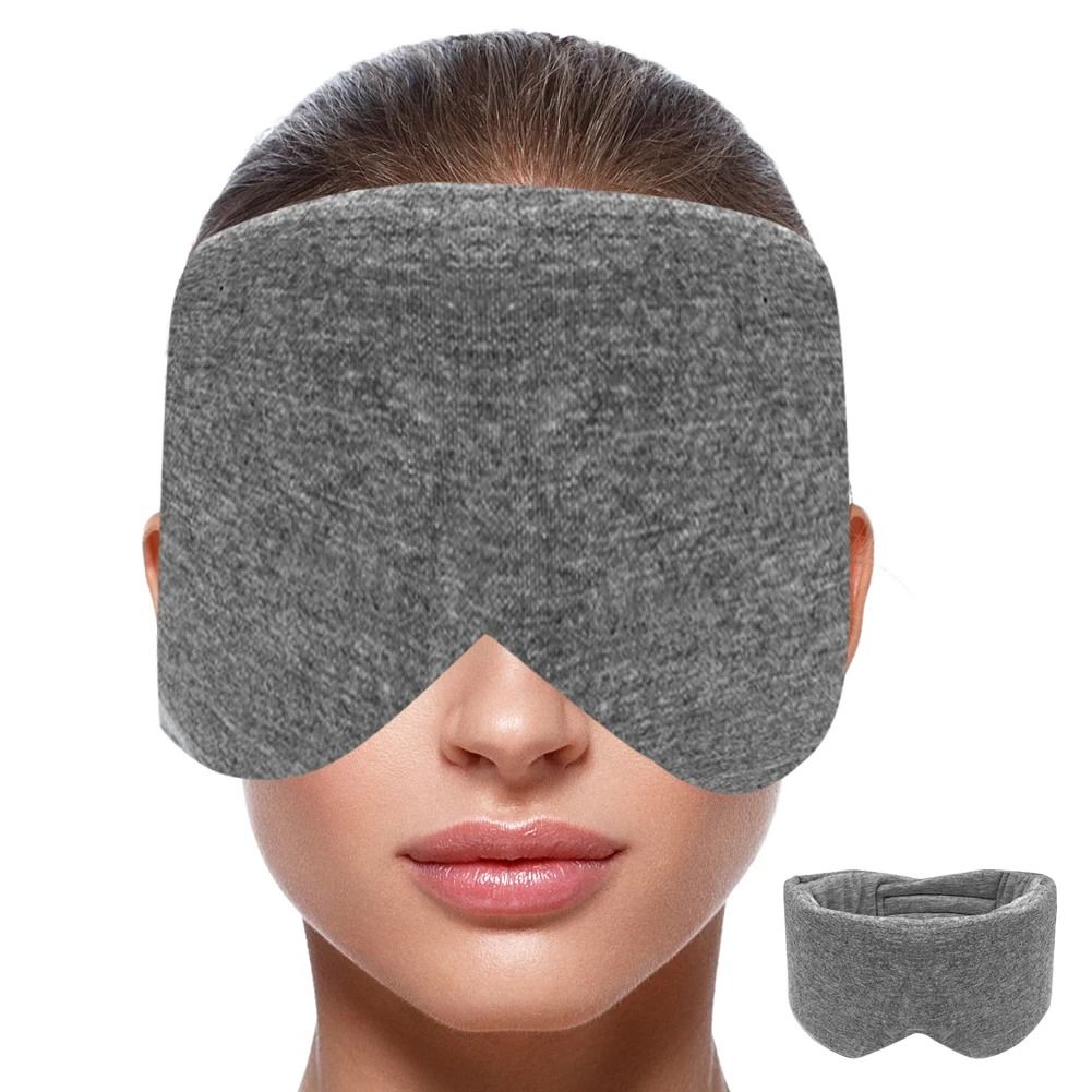 Soft Crystal Velvet Sleeping Mask for Light Blocking and Com | Inspire ...