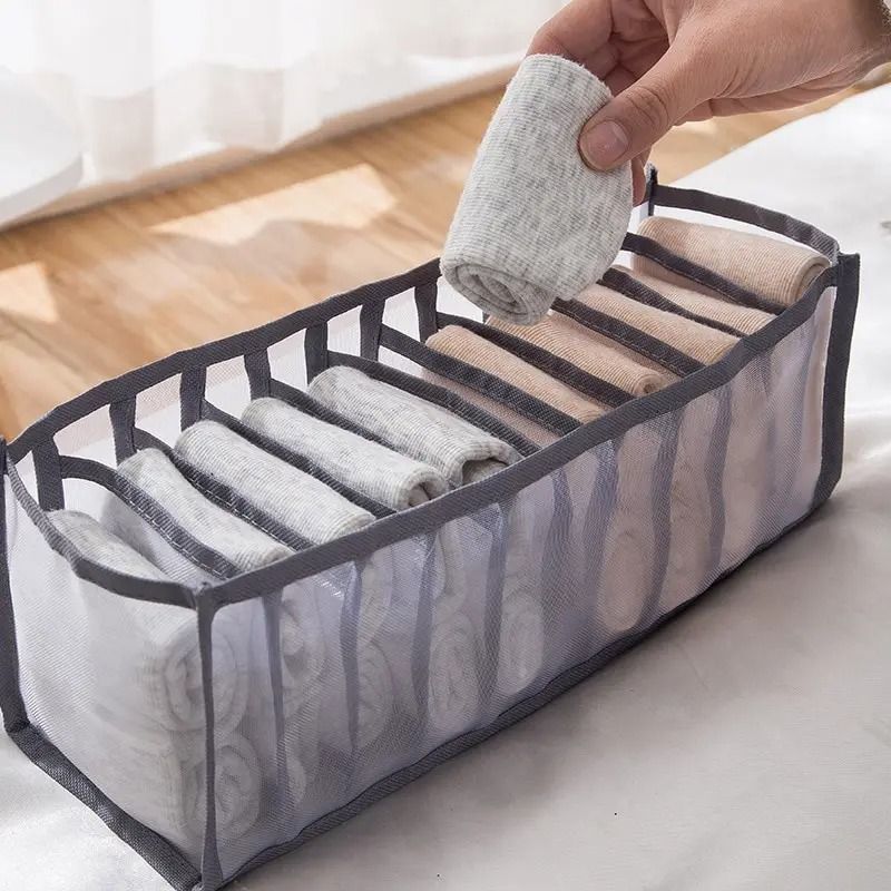 Collapsible Underwear Storage Box with 11 Compartments for D | Inspire ...