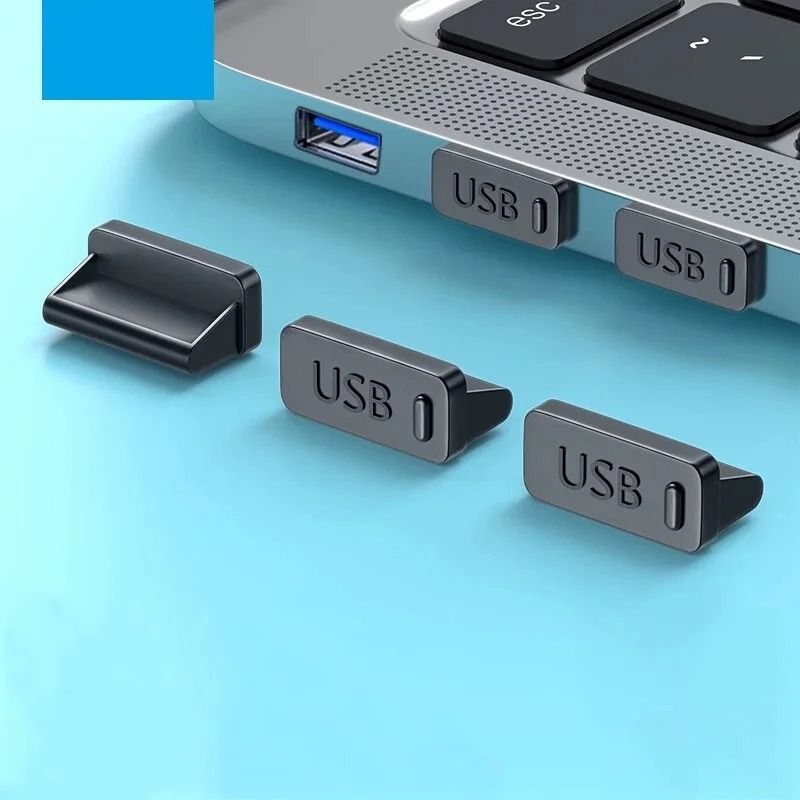 Universal Silicone Dust Plug Covers for USB-A Ports | Inspire Uplift