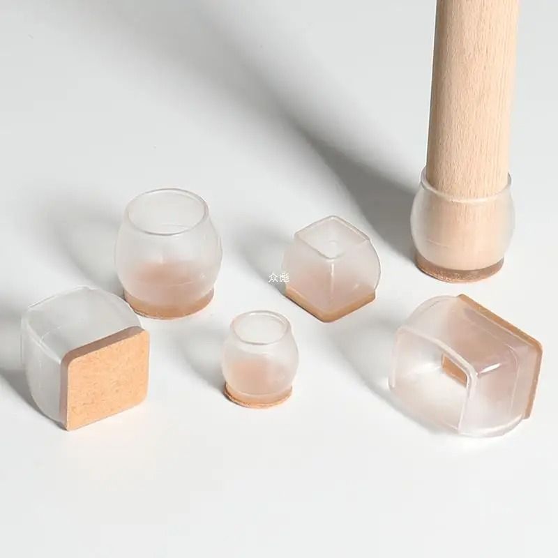 Silicone Chair and Table Leg Caps Floor Protector Pads Set | Inspire Uplift
