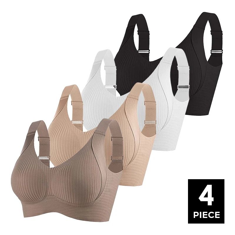 Wireless Seamless Push Up Bralette Set for Women Large Size | Inspire ...