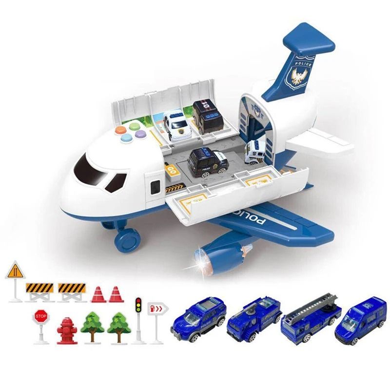 QWZ New Aircraft Simulation Track Inertia Toy Airplane with | Inspire ...