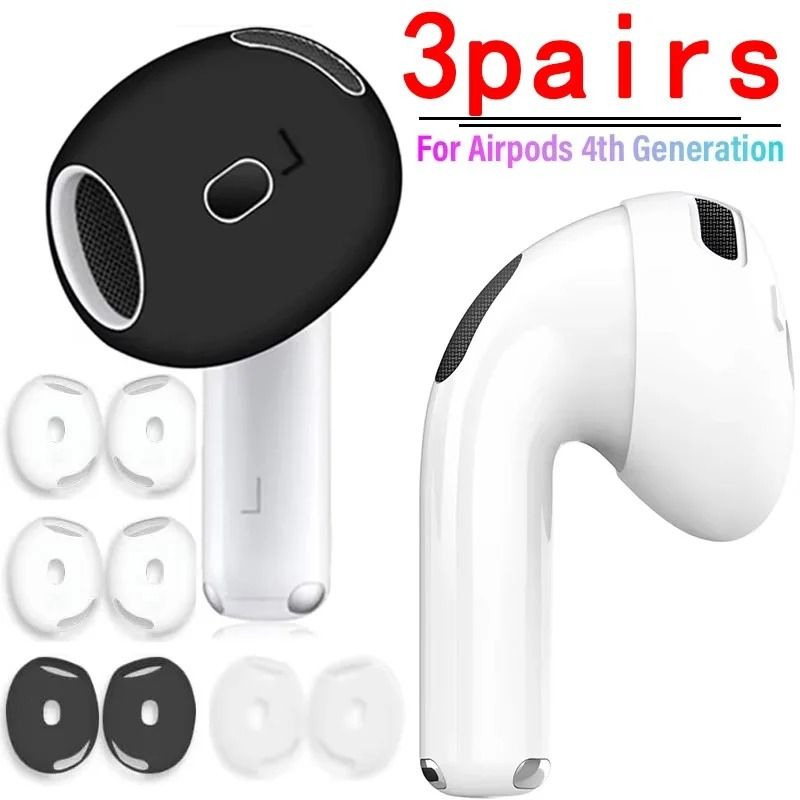Anti-Slip Ear Covers Eartips for Apple AirPods 4 Replacement | Inspire ...