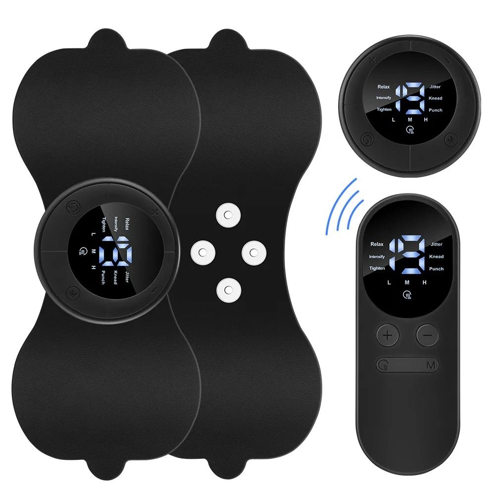 Heating Electric Muscle Stimulator Patch Microcurrent Pulse | Inspire ...