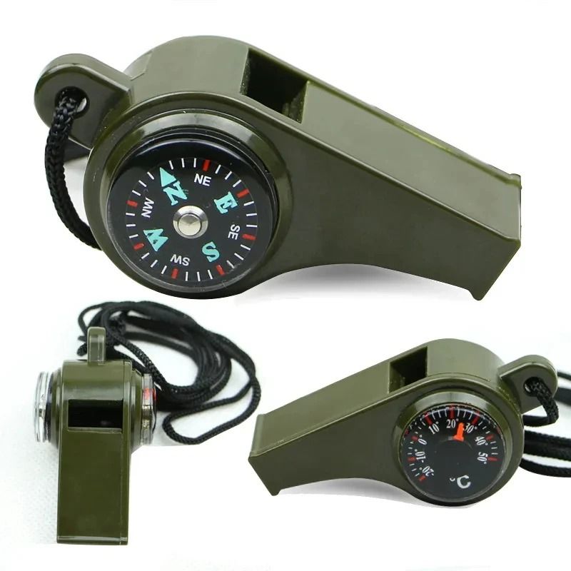 3 in 1 Emergency Survival Whistle – Multi-Function Compass a | Inspire ...
