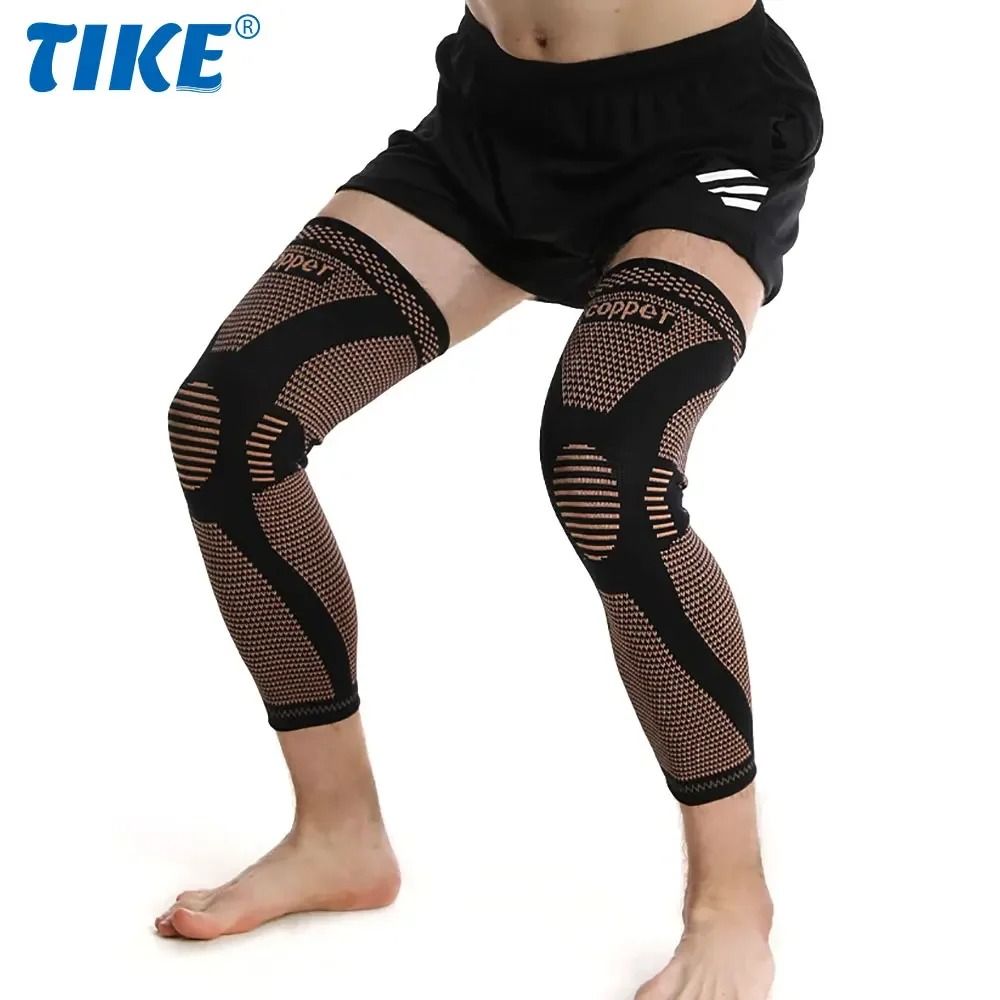 Copper Infused Full Leg Compression Sleeves | Inspire Uplift