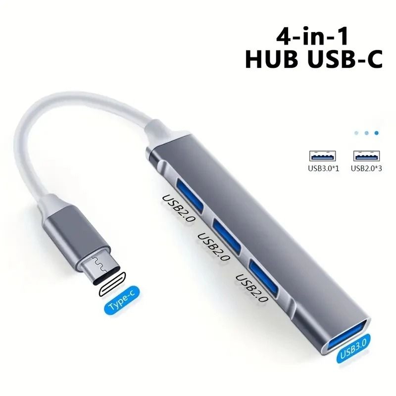 4-Port USB Hub Extender & OTG Docking Station | Inspire Uplift