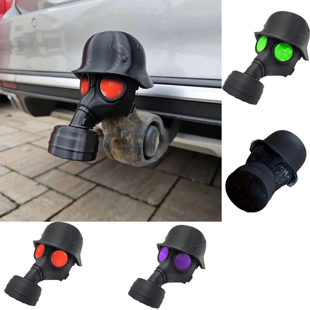 Universal Heavy-Duty Steel Helmet Trailer Hitch Cover | Inspire Uplift