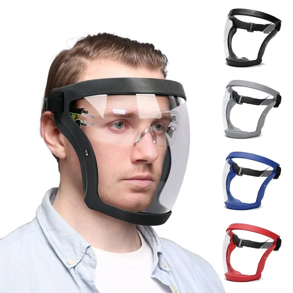 FULIER Transparent Anti-Fog Full Face Shield | Inspire Uplift