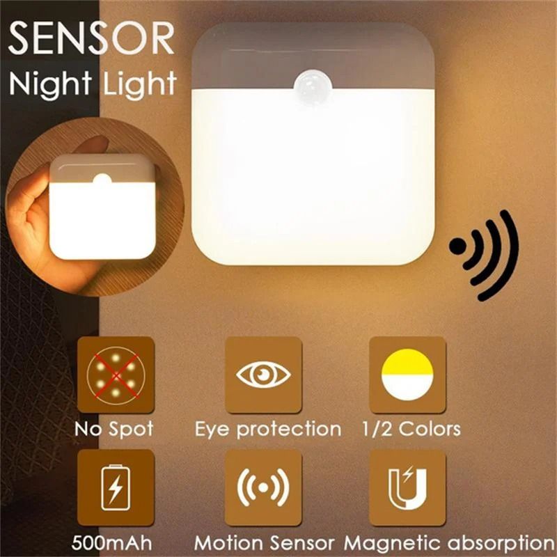 Compact Multi-Mode Motion Sensor Smart Light | Inspire Uplift
