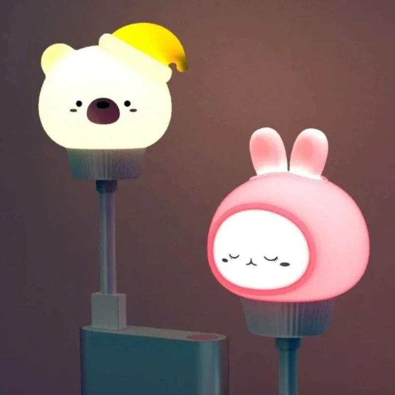 Cute Cartoon Voice Control LED Night Light | Inspire Uplift