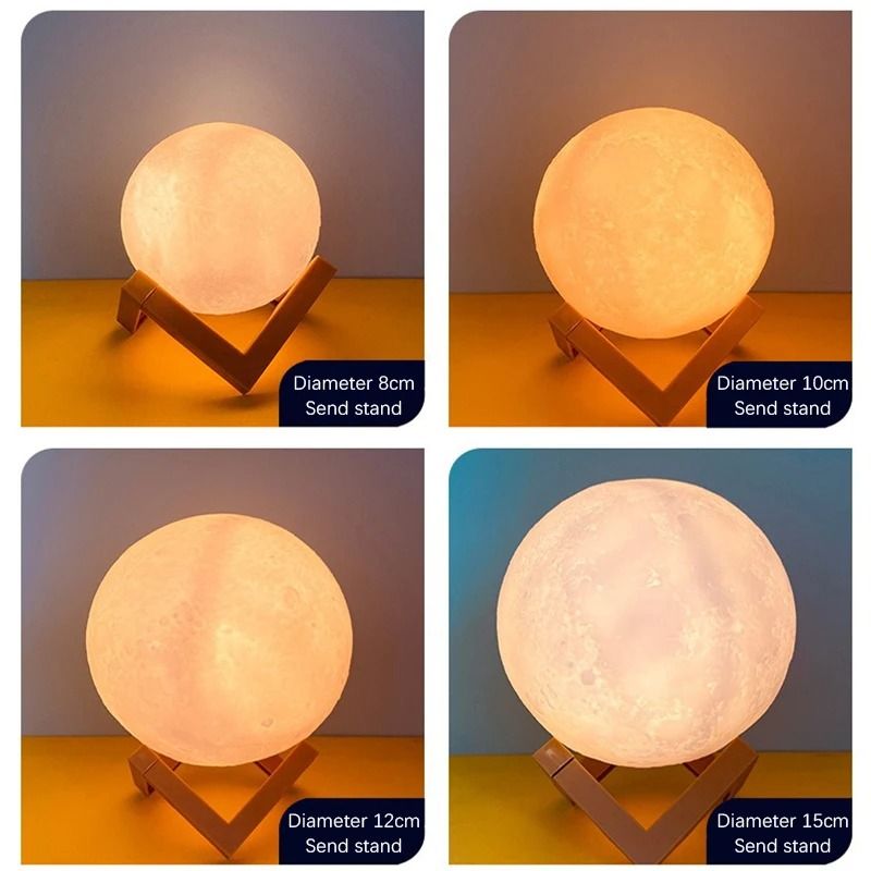 Hand-Drawn DIY Moon Night Light | Inspire Uplift