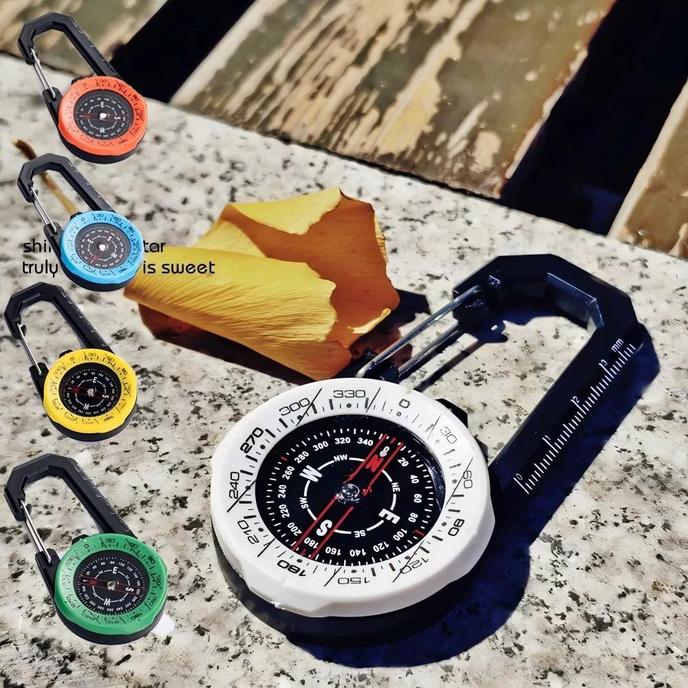 Waterproof Tactical Carabiner Compass Guide | Inspire Uplift