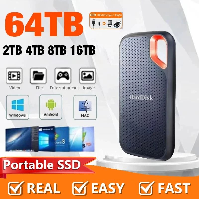 High Speed Portable External SSD Storage Device | Inspire Uplift