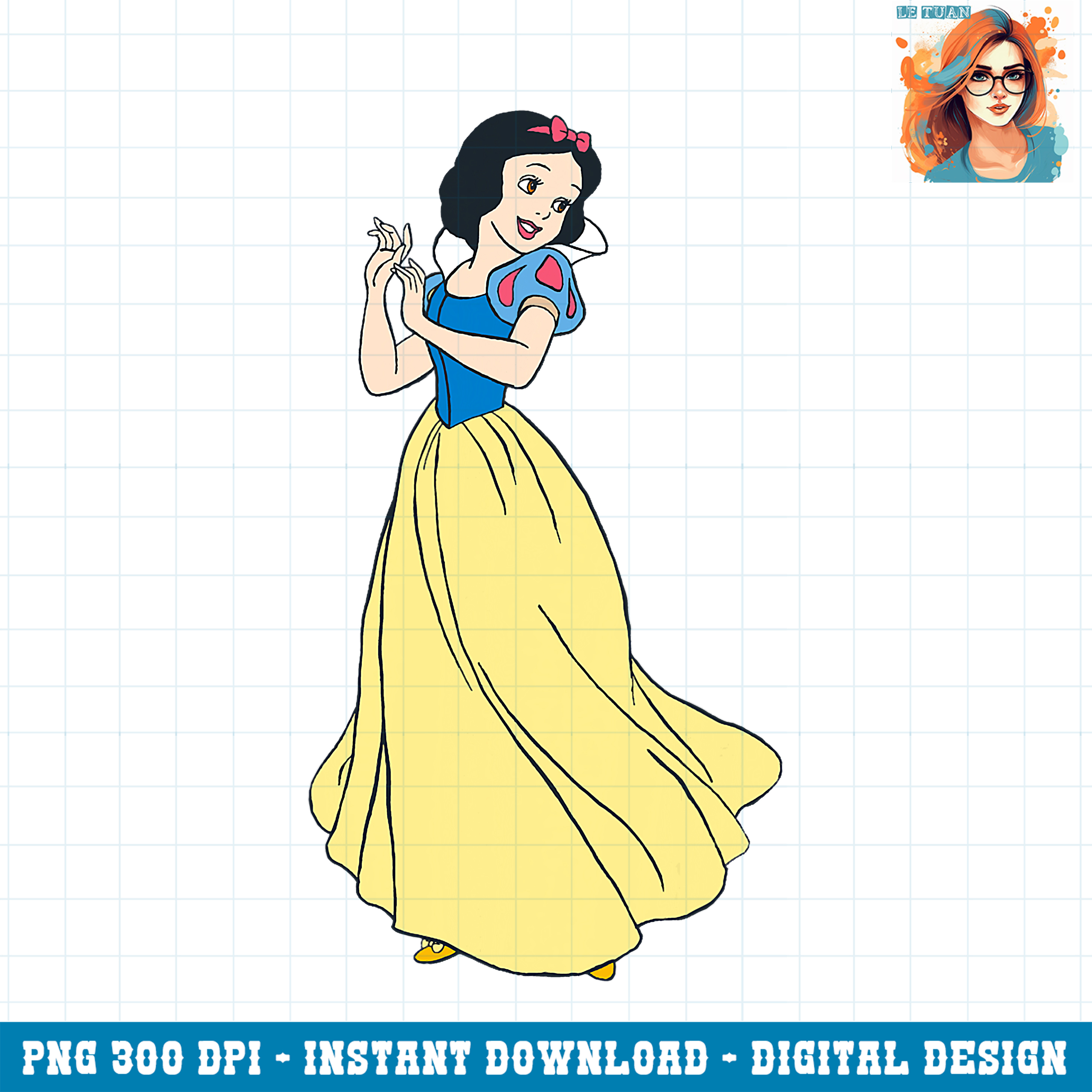Disney Princess Snow White Classic PNG Download PNG Download | Inspire ...