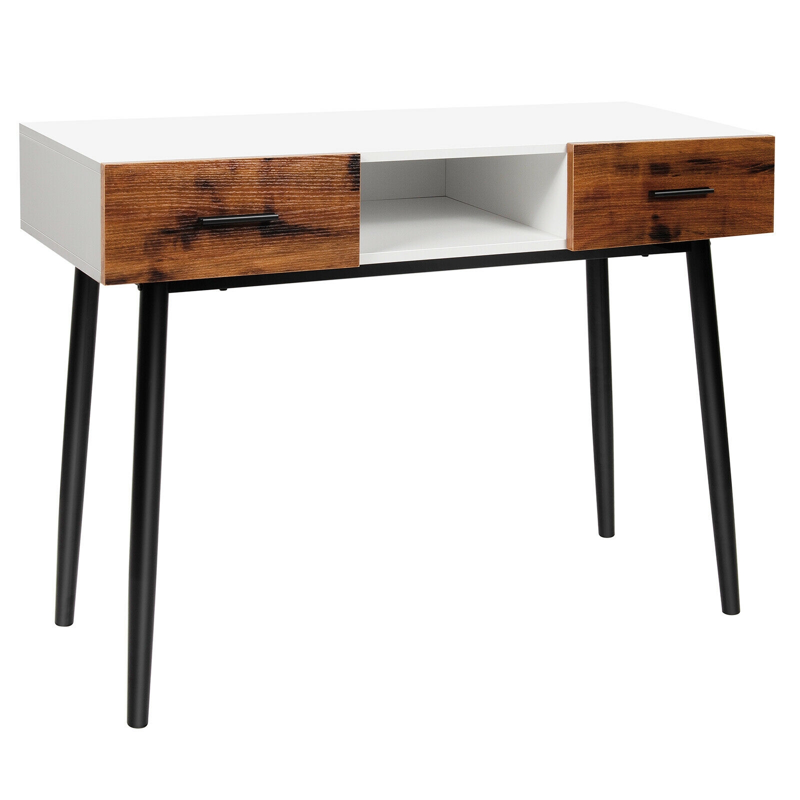 42" Industrial Console Table w/ 2 Drawers | Inspire Uplift