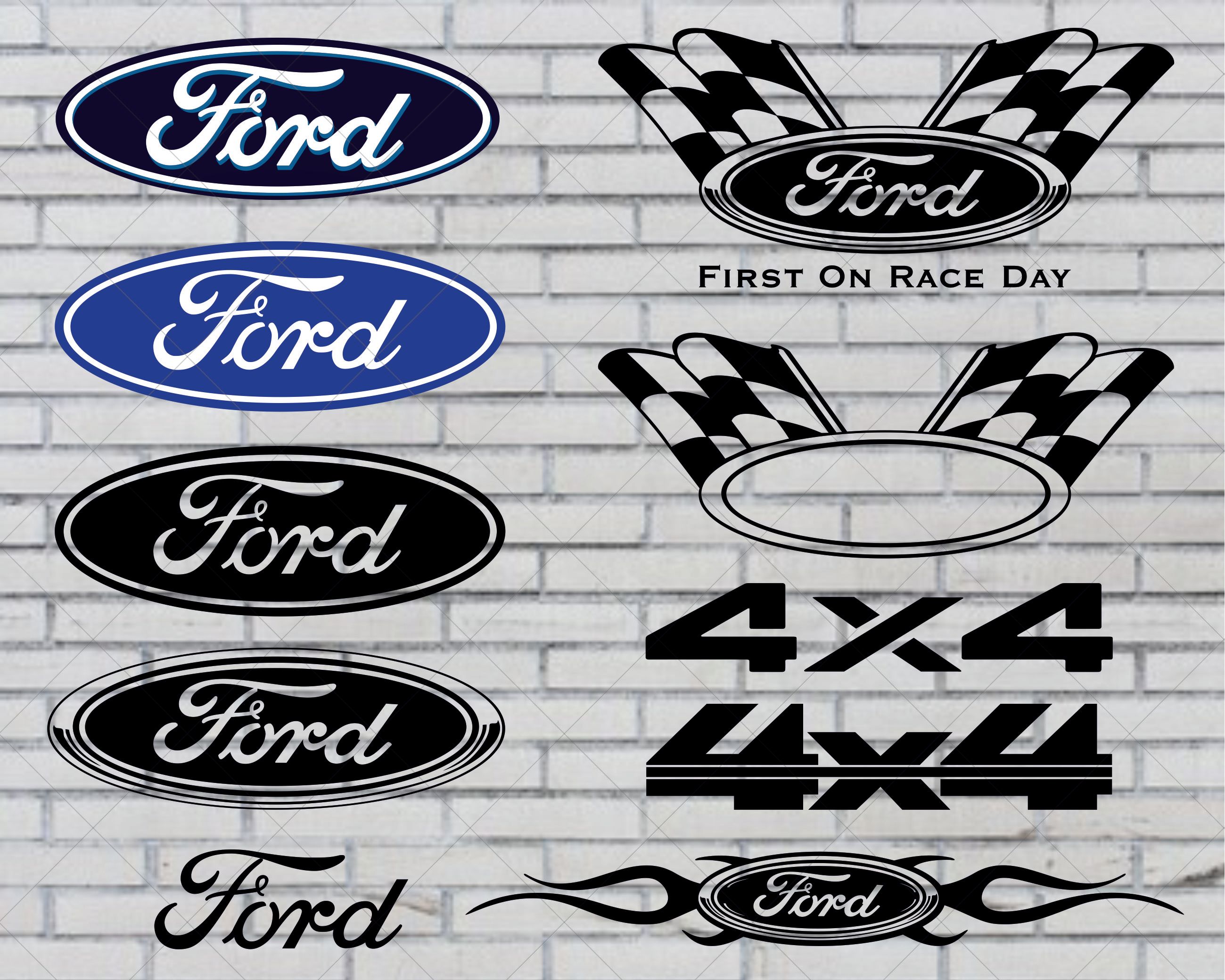 Ford Svg Bundle, Car Logo Svg, Ford Clipart, 4x4 Svg, Ford S | Inspire ...