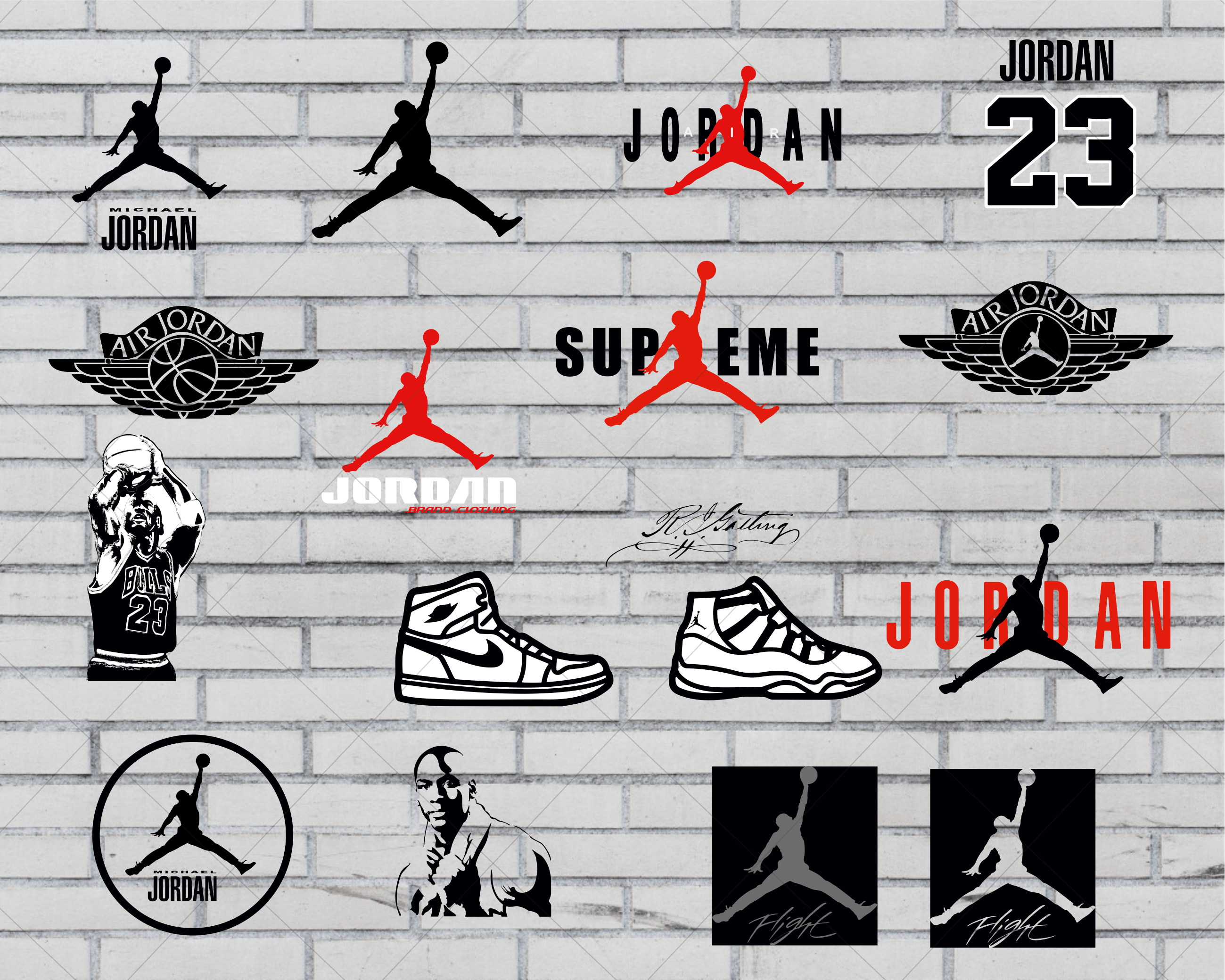 Air Jordan Svg Bundle, Sport Svg, Michael Jordan Svg, Jordan | Inspire ...