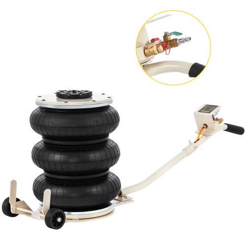 5-Ton Pneumatic Air Jack – Inflatable Car Lifter Long Handle | Inspire ...