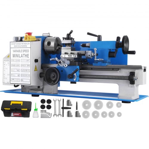 7x12 Mini Metal Lathe 400W Variable Speed Tool | Inspire Uplift