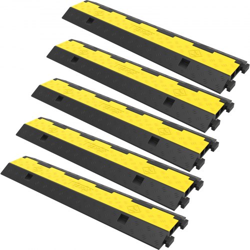 2-Channel Cable Protector Ramp 5 Pack | Inspire Uplift