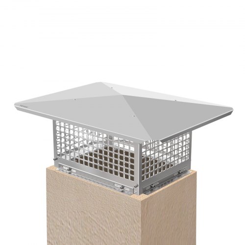 13x17" 304 Stainless Steel Chimney Cap – Adjustable Flue Cov | Inspire ...