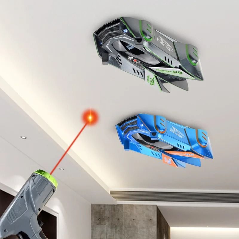 Infrared Laser Controlled Wall Climbing RC Stunt Car | Inspire Uplift
