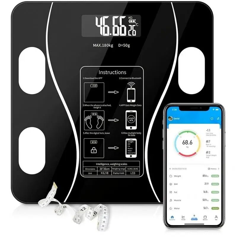 Smart Wireless Body Composition Scale | Inspire Uplift