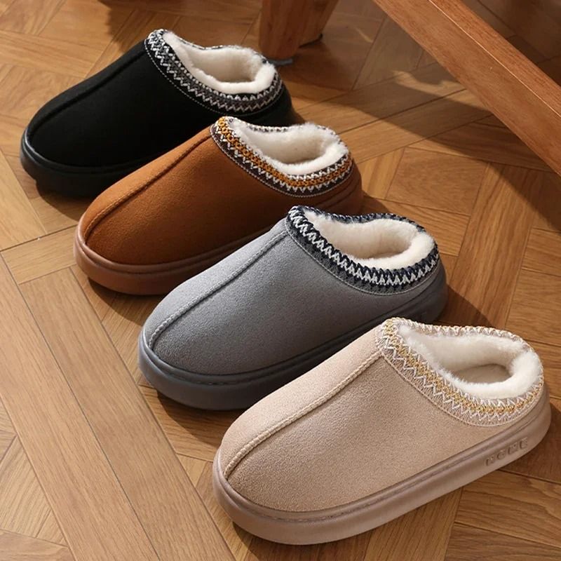 Cozy Plush Platform Slippers for Women | Inspire Uplift