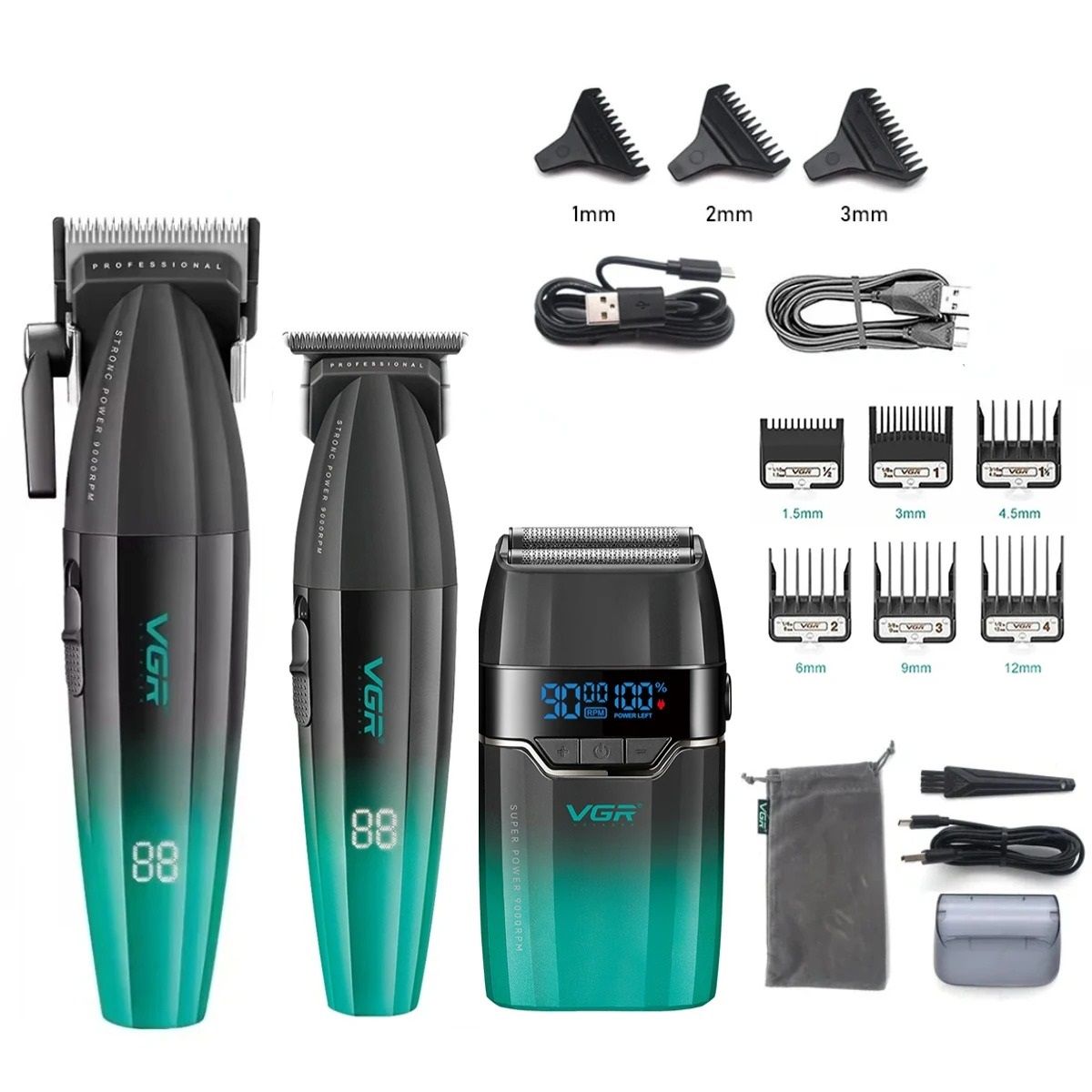 Precision Metal Hair Clippers and Trimmers for Men | Inspire Uplift