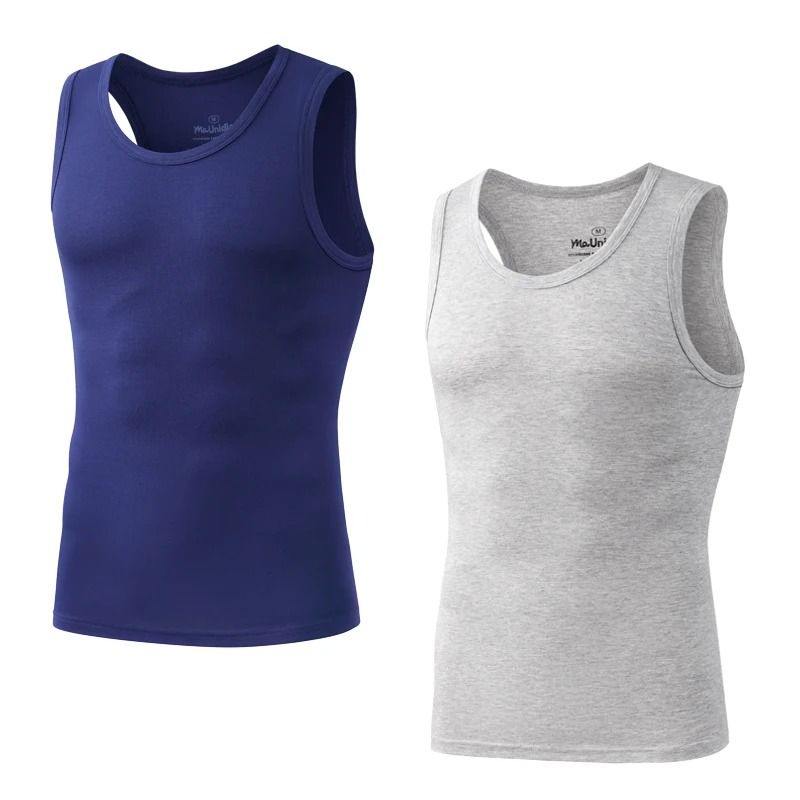 Bamboo Fiber Compression Tank Top for Men Pack of Two | Inspire Uplift