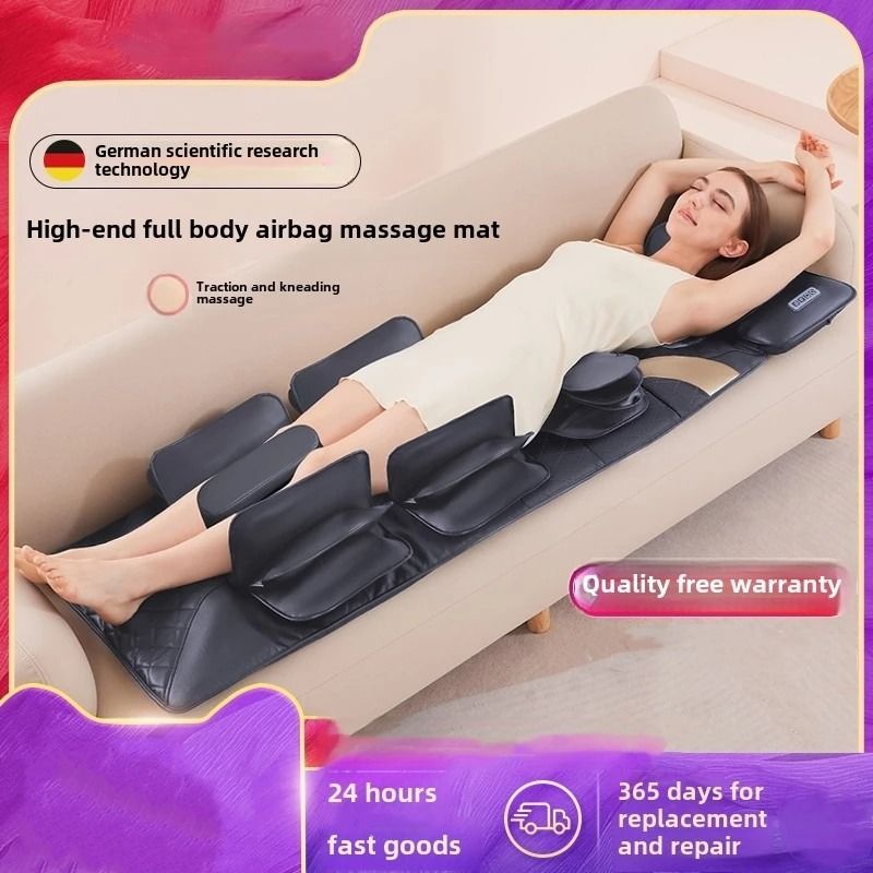Full Body Heated Vibration Massage Mat with Airbag Traction | Inspire ...