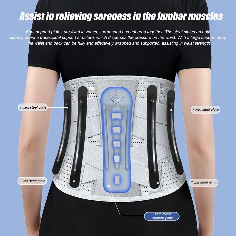 Ergonomic Lower Back Brace with Lumbar Support Pad | Inspire Uplift