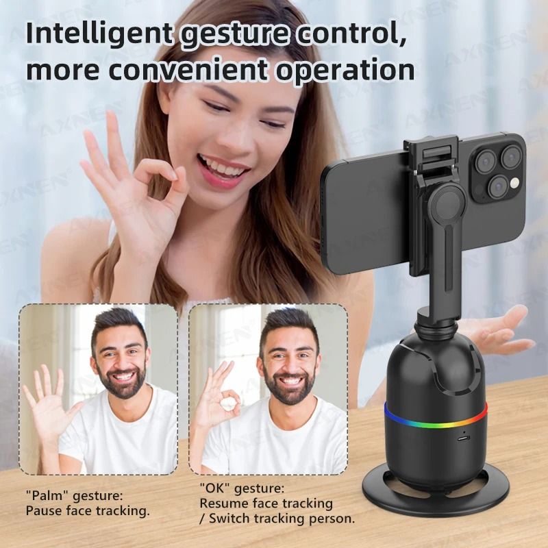 Smart Auto Face Tracking Gimbal with 360 Rotation for Smartp | Inspire ...