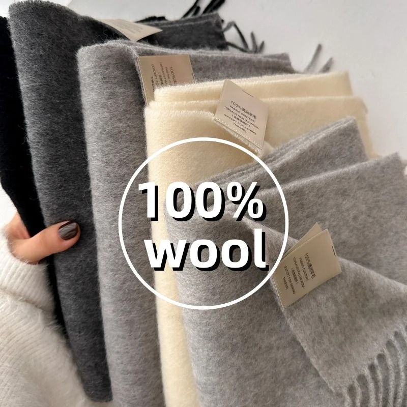 Classic Wool Winter Scarf for Men and Women | Inspire Uplift