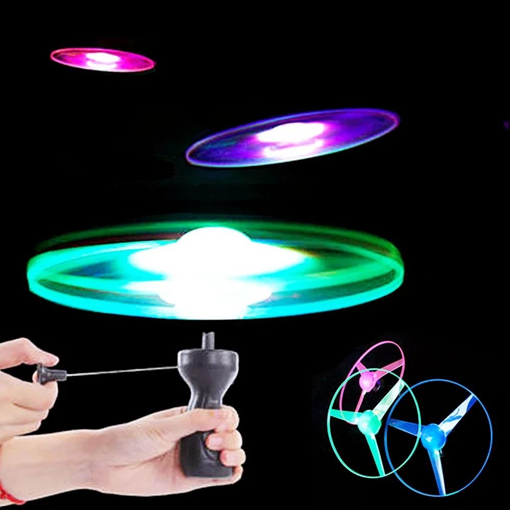 LED Luminous Flying Disc Propeller Toy for Kids | Inspire Uplift