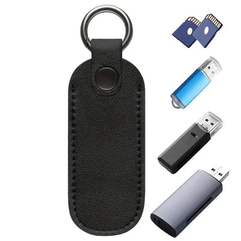 Portable PU Leather USB Flash Drive Case | Inspire Uplift