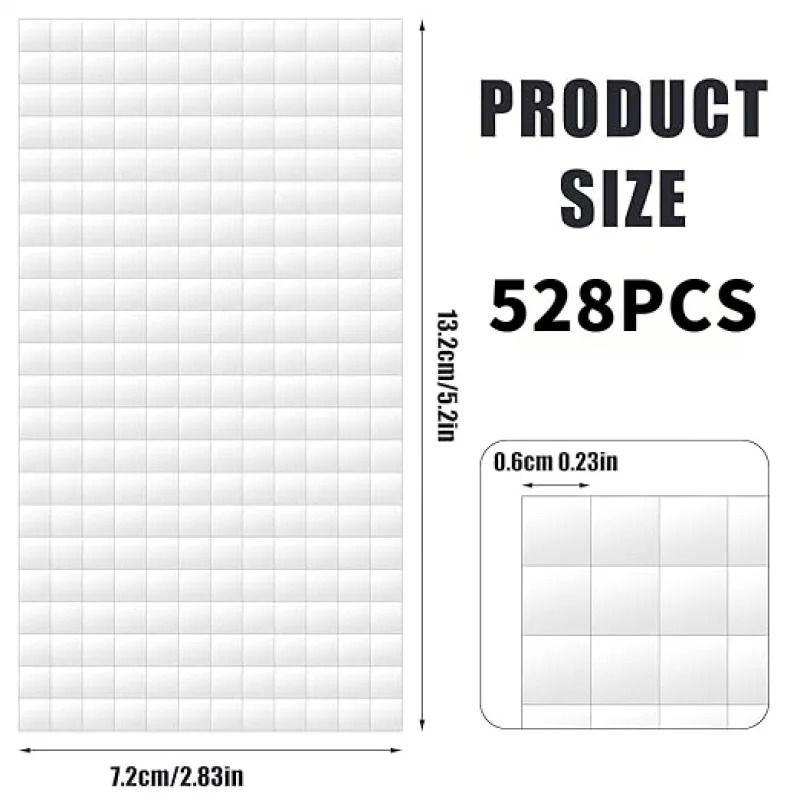 3D Foam Squares Double Sided Adhesive Tape for DIY Crafts | Inspire Uplift