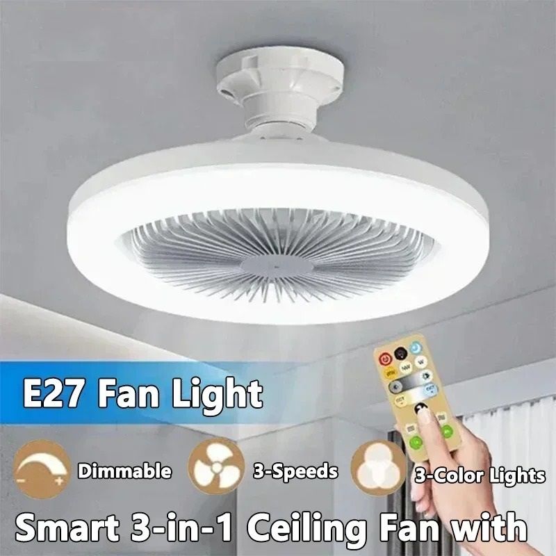 Intelligent 3 in 1 Integrated Ceiling Fan and Light | Inspire Uplift